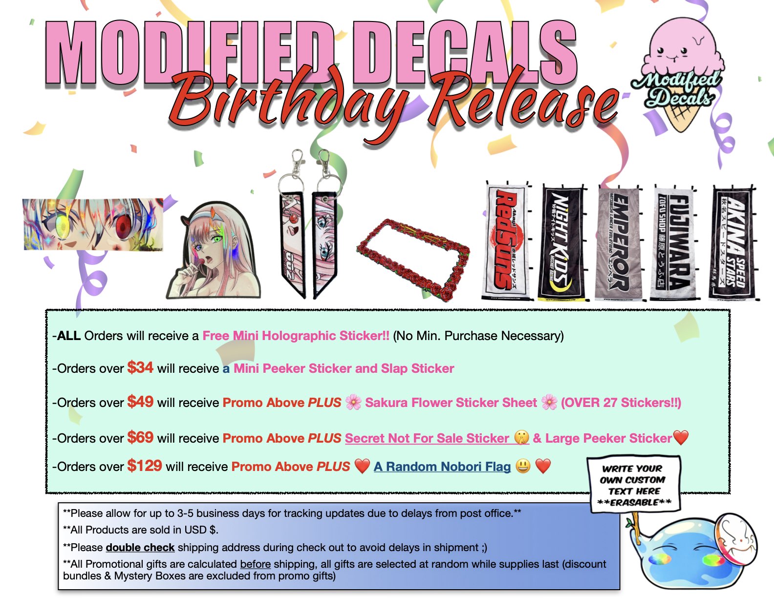 Contact Us – Modified Decals INC